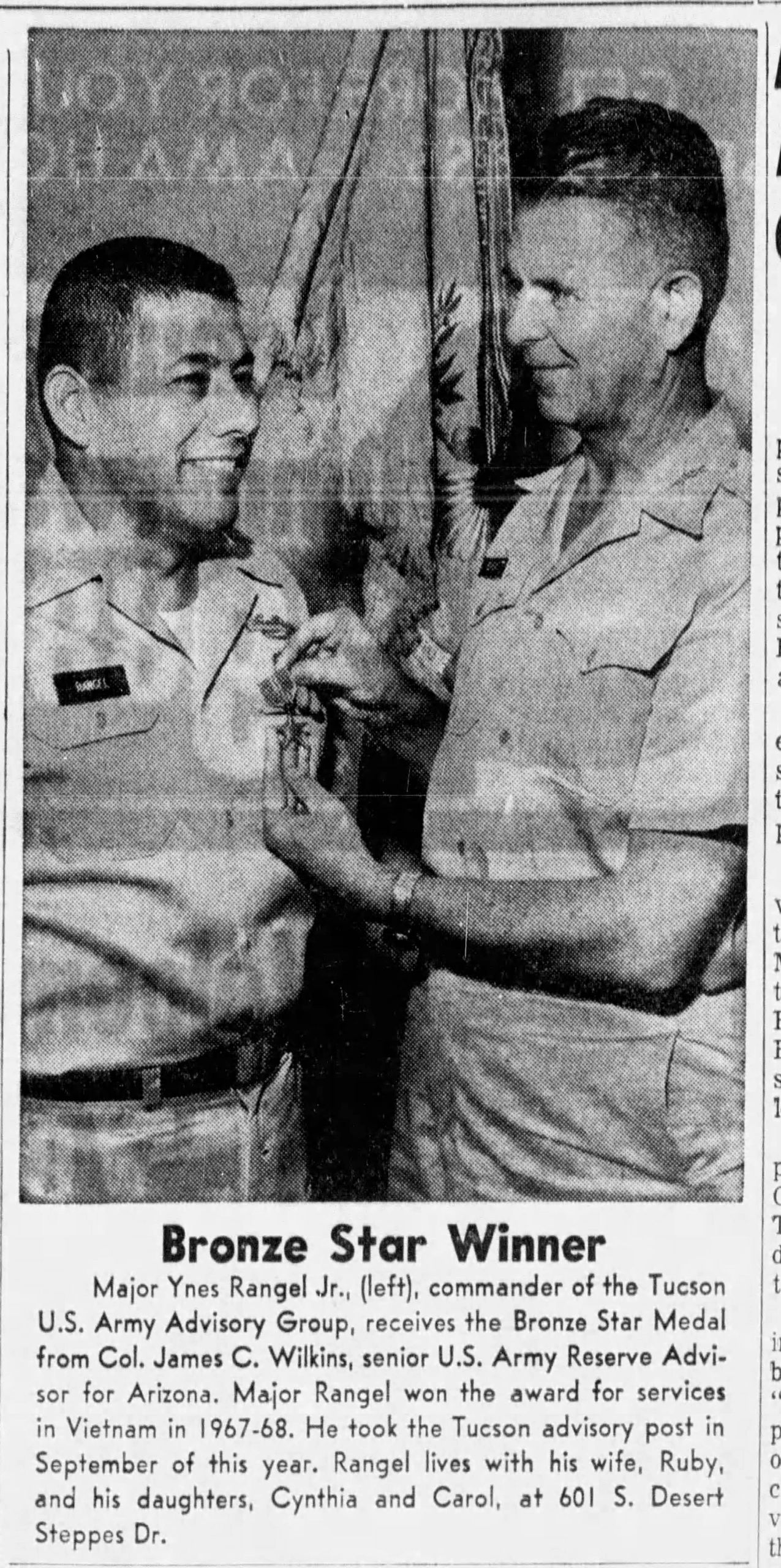 LTC(R) Ynes Rangel, Jr.