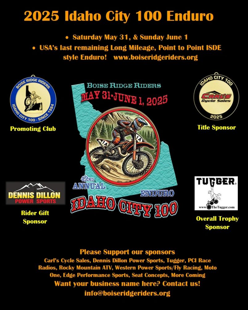 Boise Ridge Riders - Dirtbike, Enduro