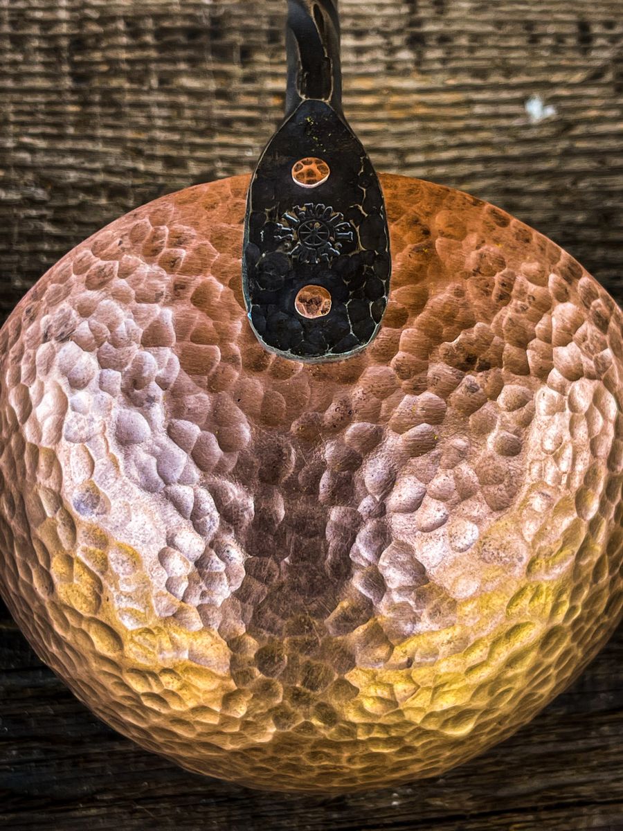 Forged Copper Serving Ladle