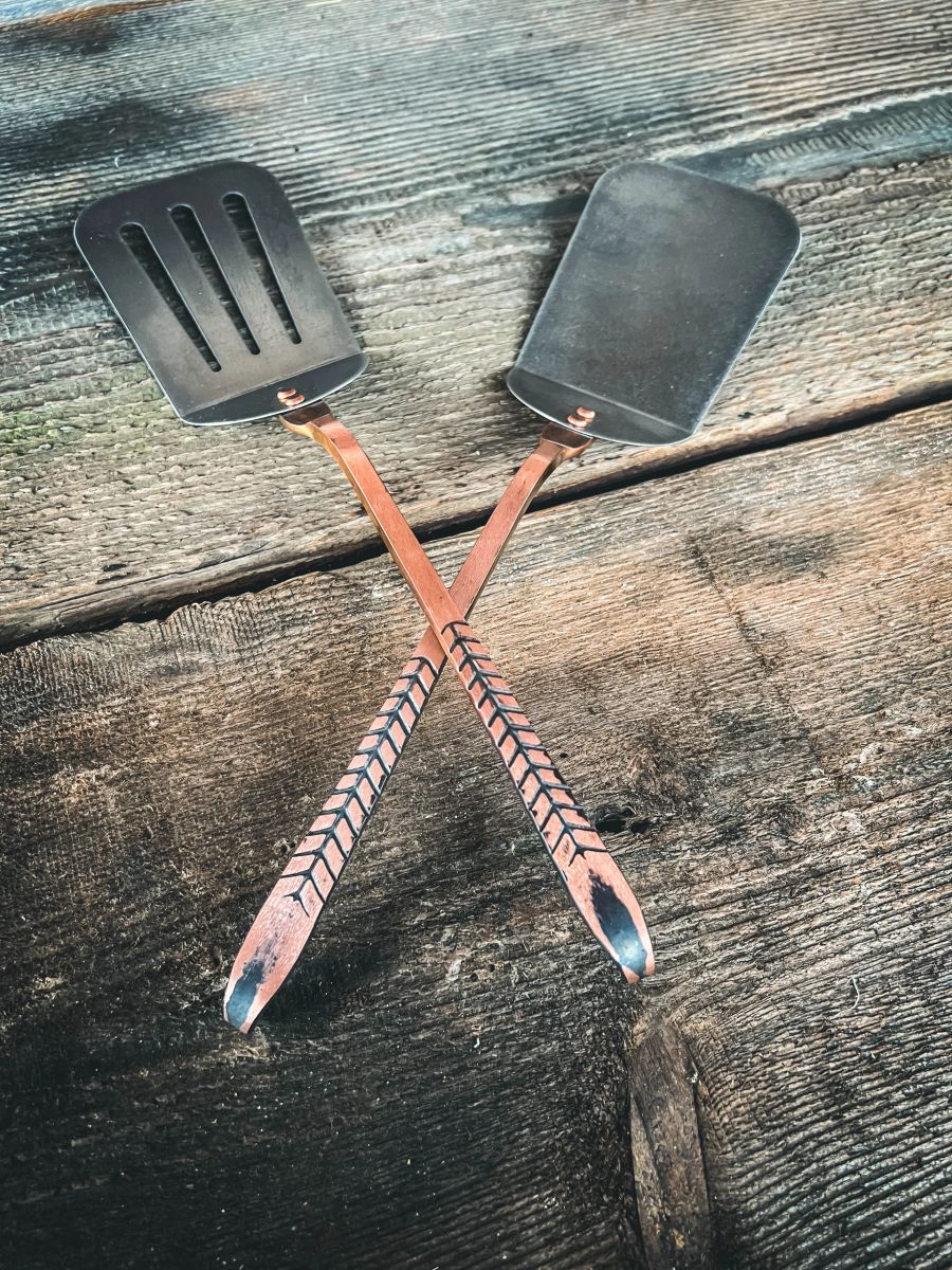 Forged Copper & Titanium Spatula