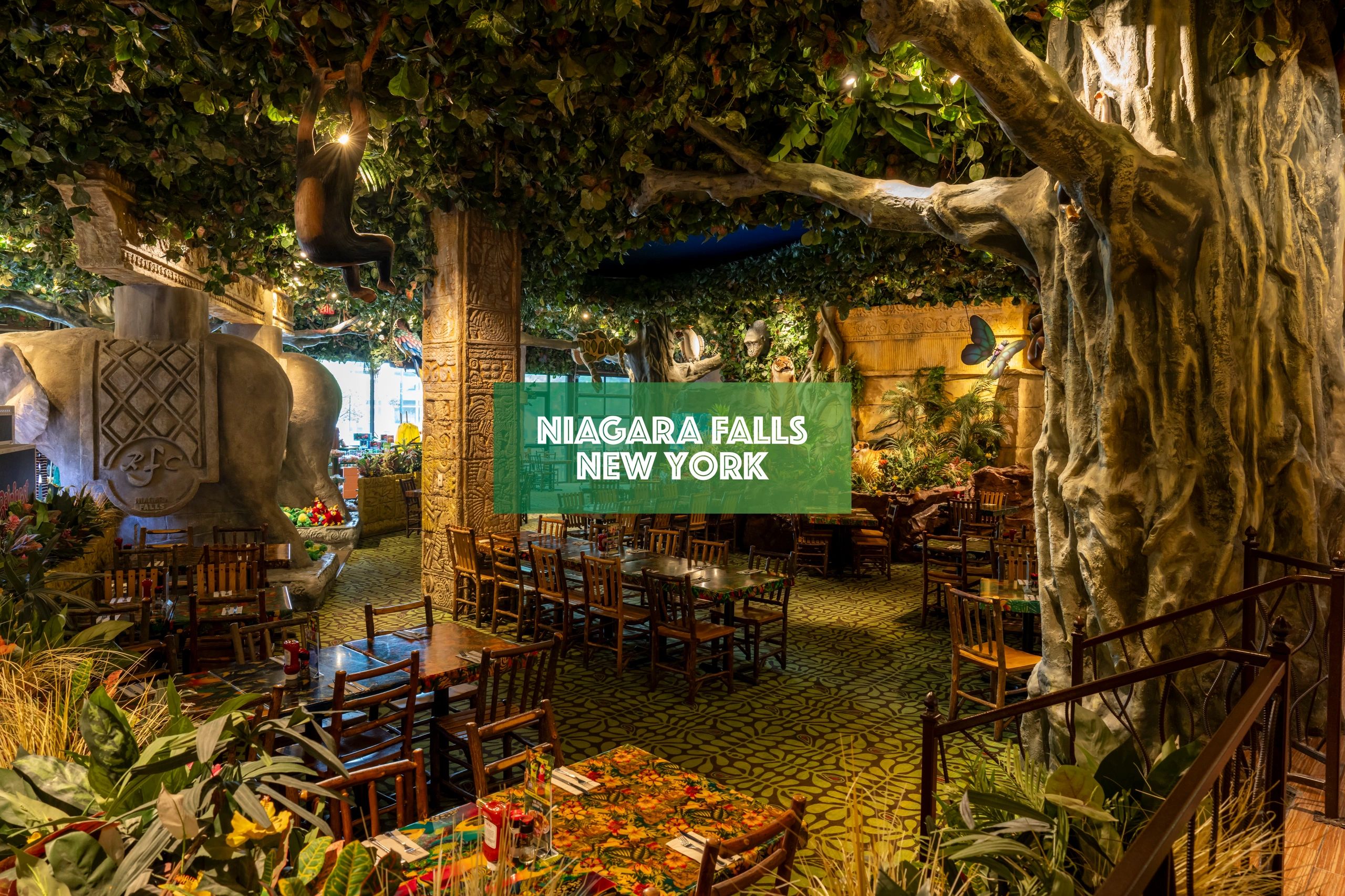 Rainforest Cafe Niagara Falls USA