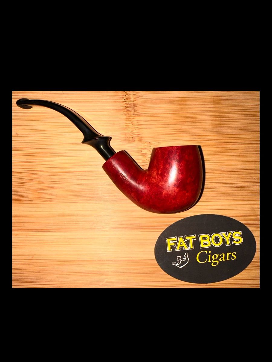 Capri Italian Briar Pipe (J) - Red