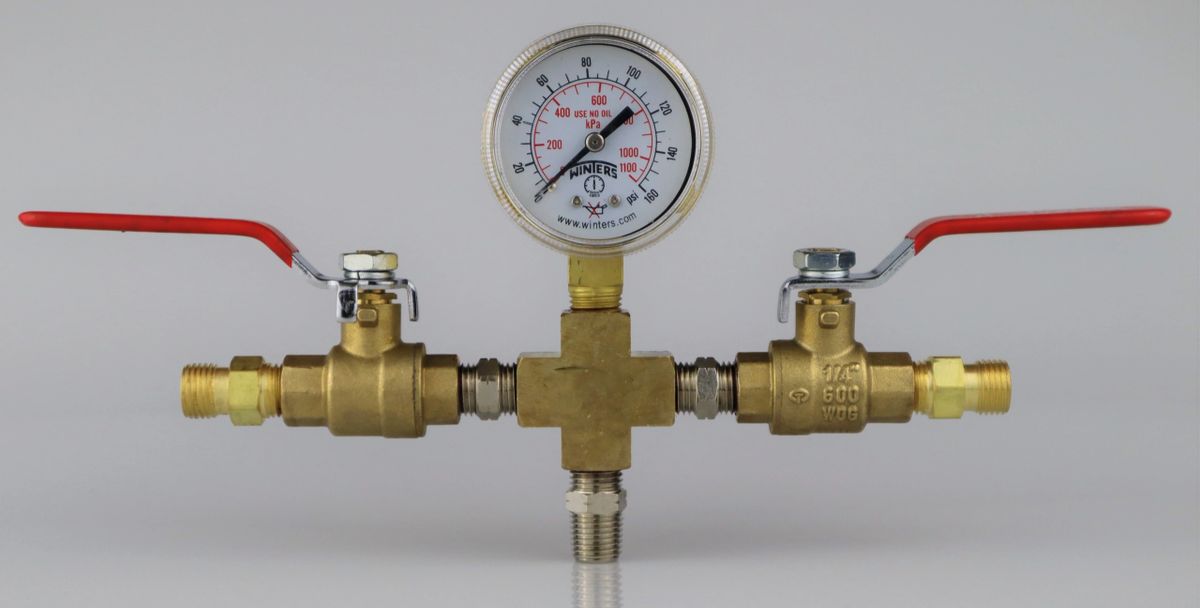 Oxygen Hose Valve Assembly