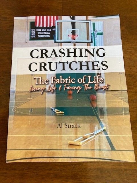 About Crashing Crutches: Author Biography & Book Cover