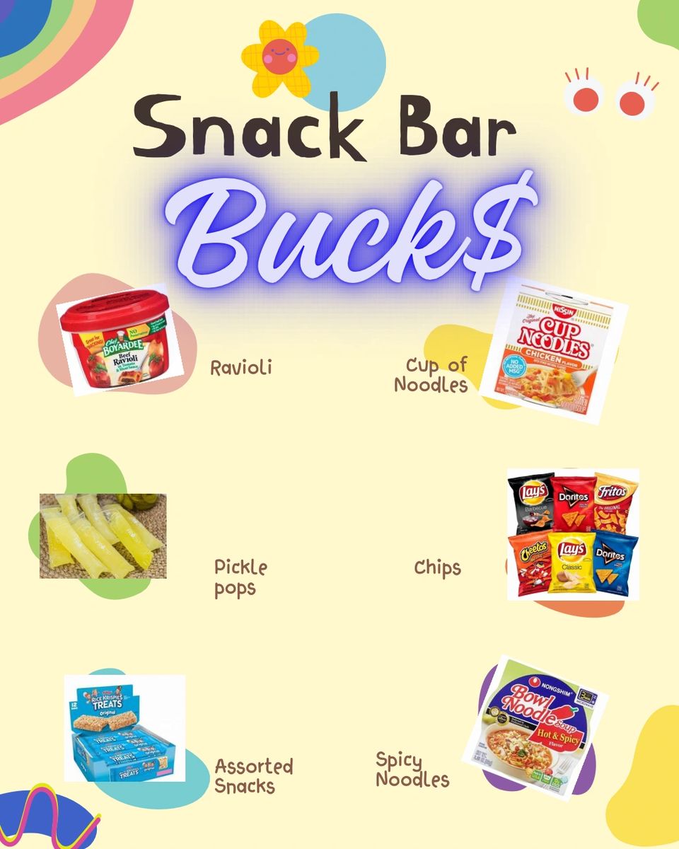 Snack Bar Bucks