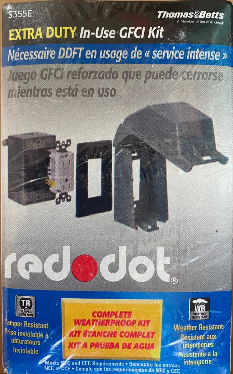 Weatherproof GFCI Kit