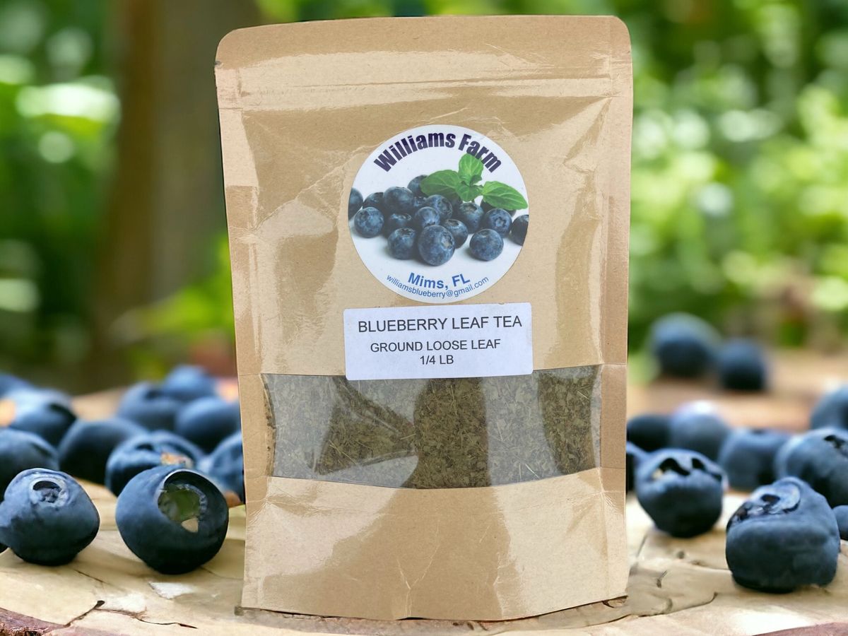 Bulk Blueberry Loose Tea 1/4 LB.