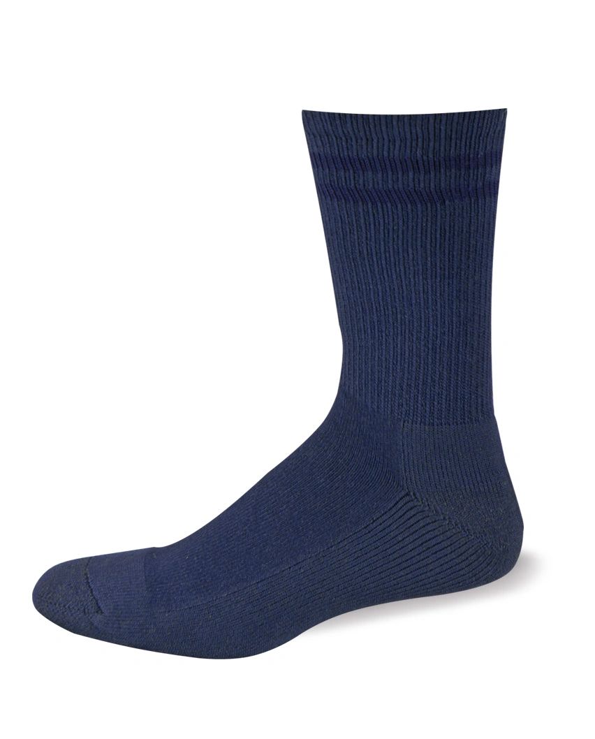 Pro Feet Postal Blue X-Static Crew Socks