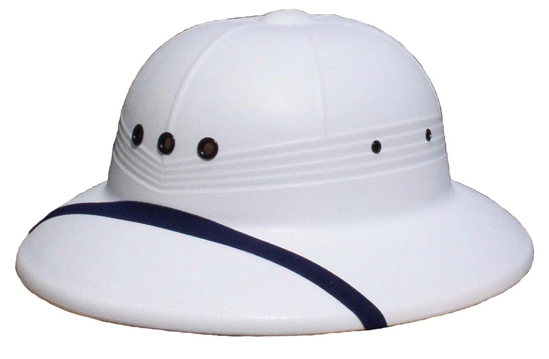 White Solid Helmet