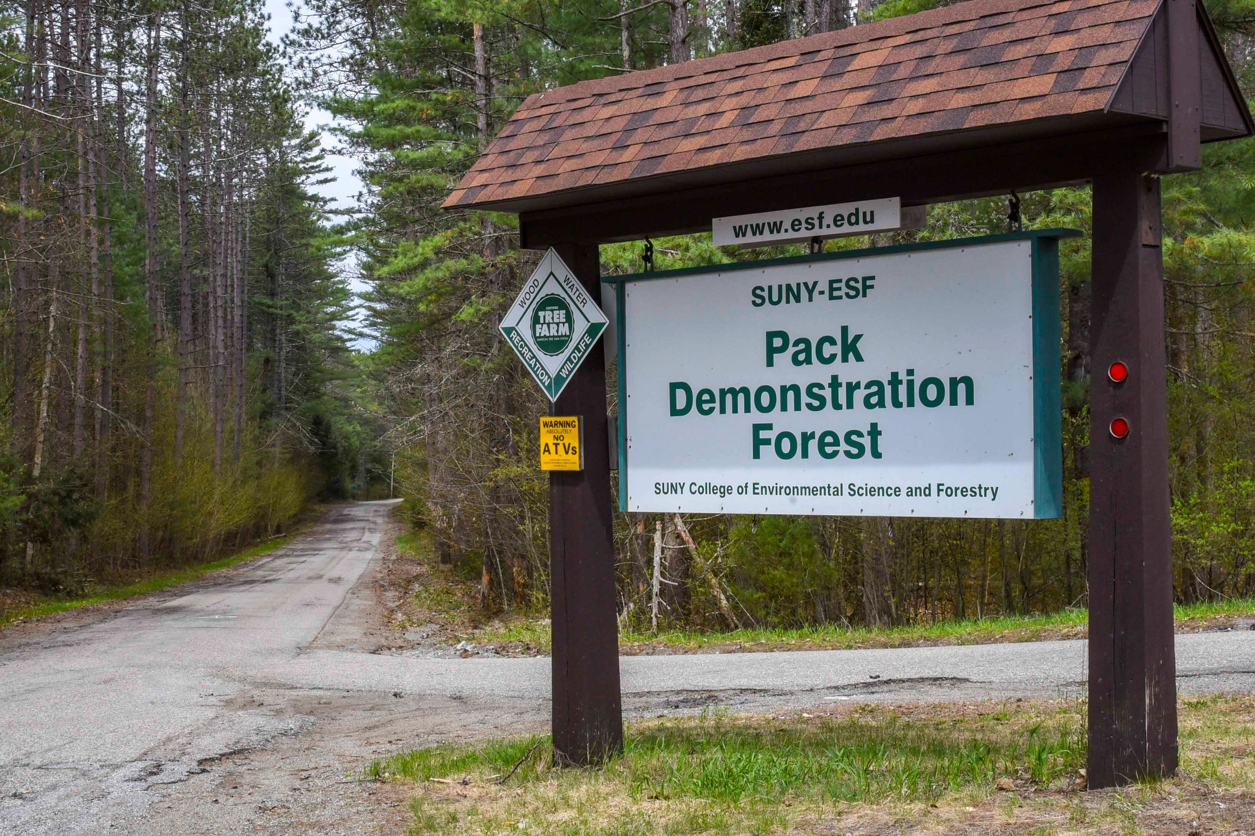 Pack Forest Warrensburg Ny Trail Map