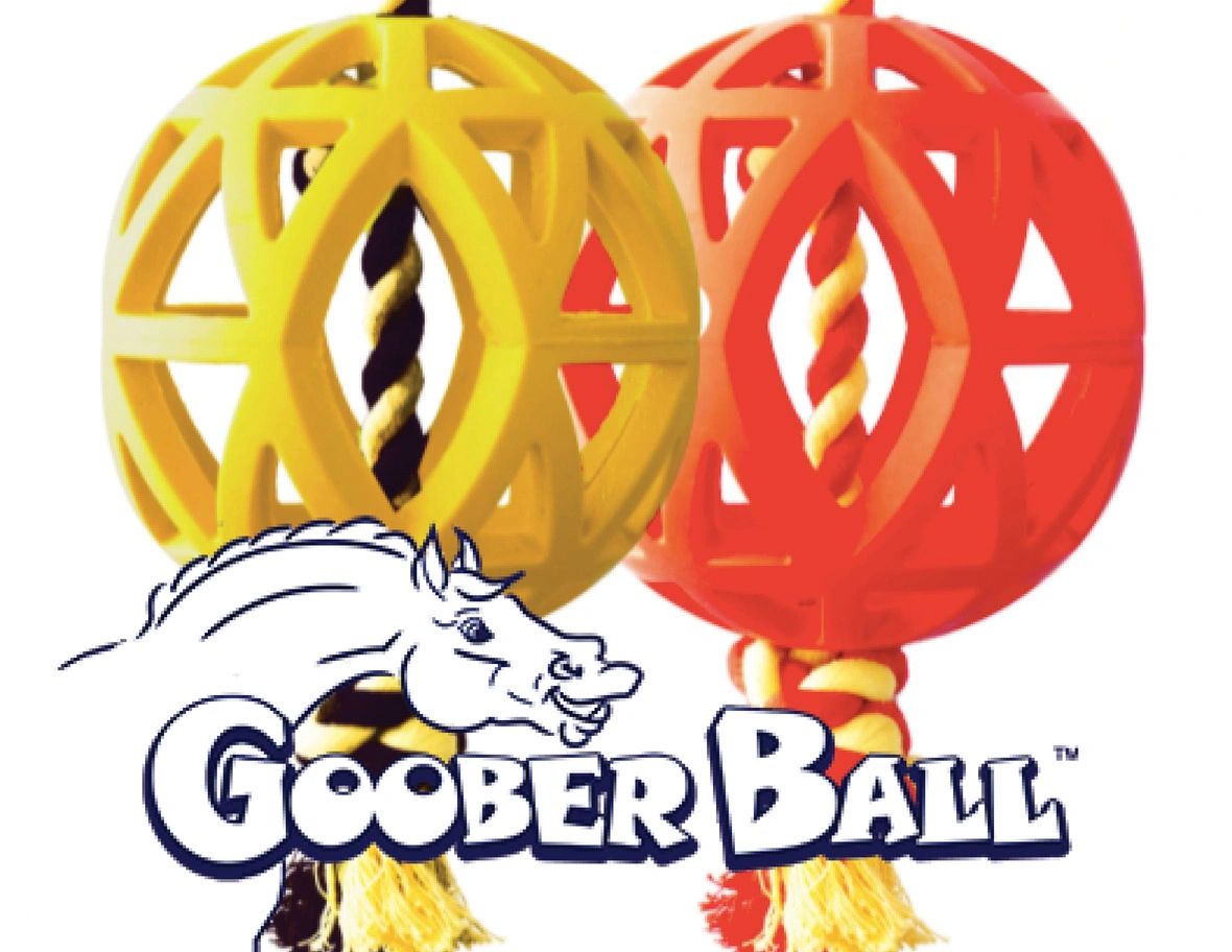 GooberBall: The Toy Serious About Busting Equine Bordedom