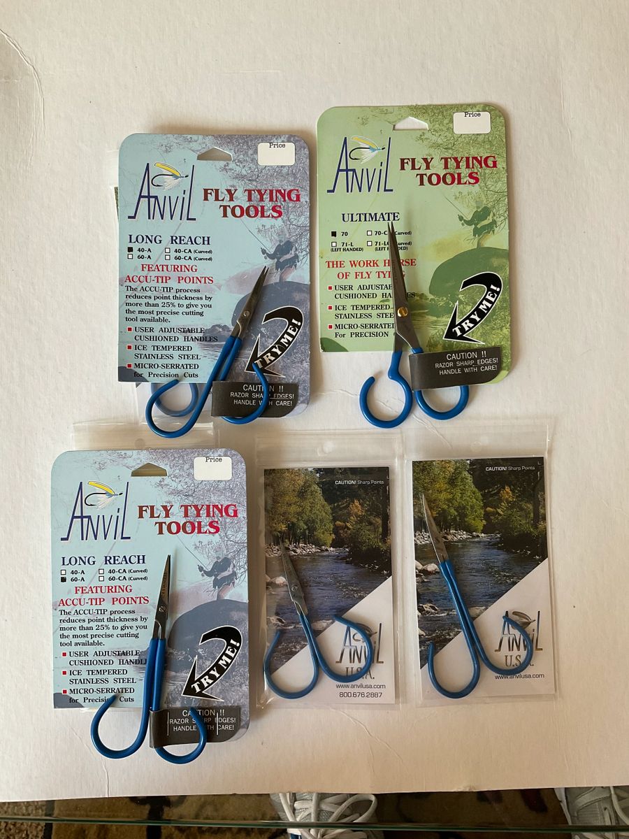 Anvil Fly Tying Scissors
