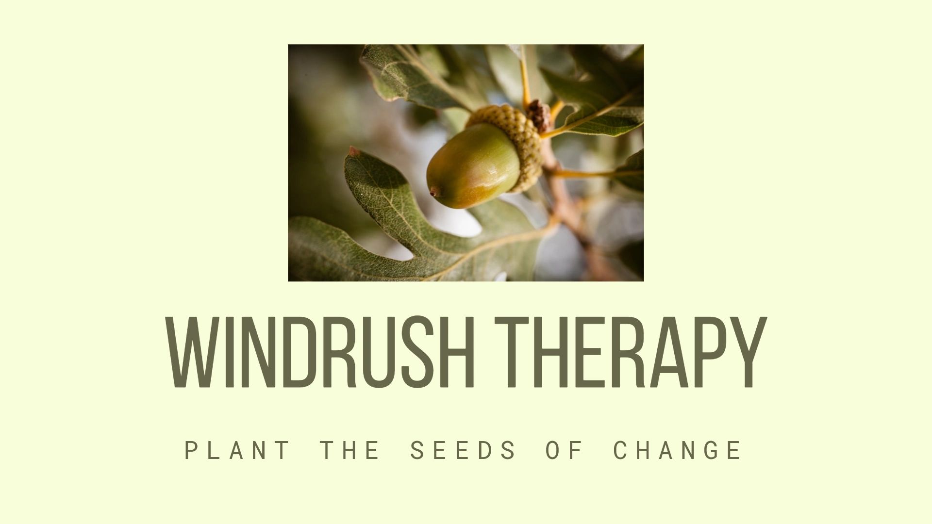 About Windrush Therapy | Windrush Therapy