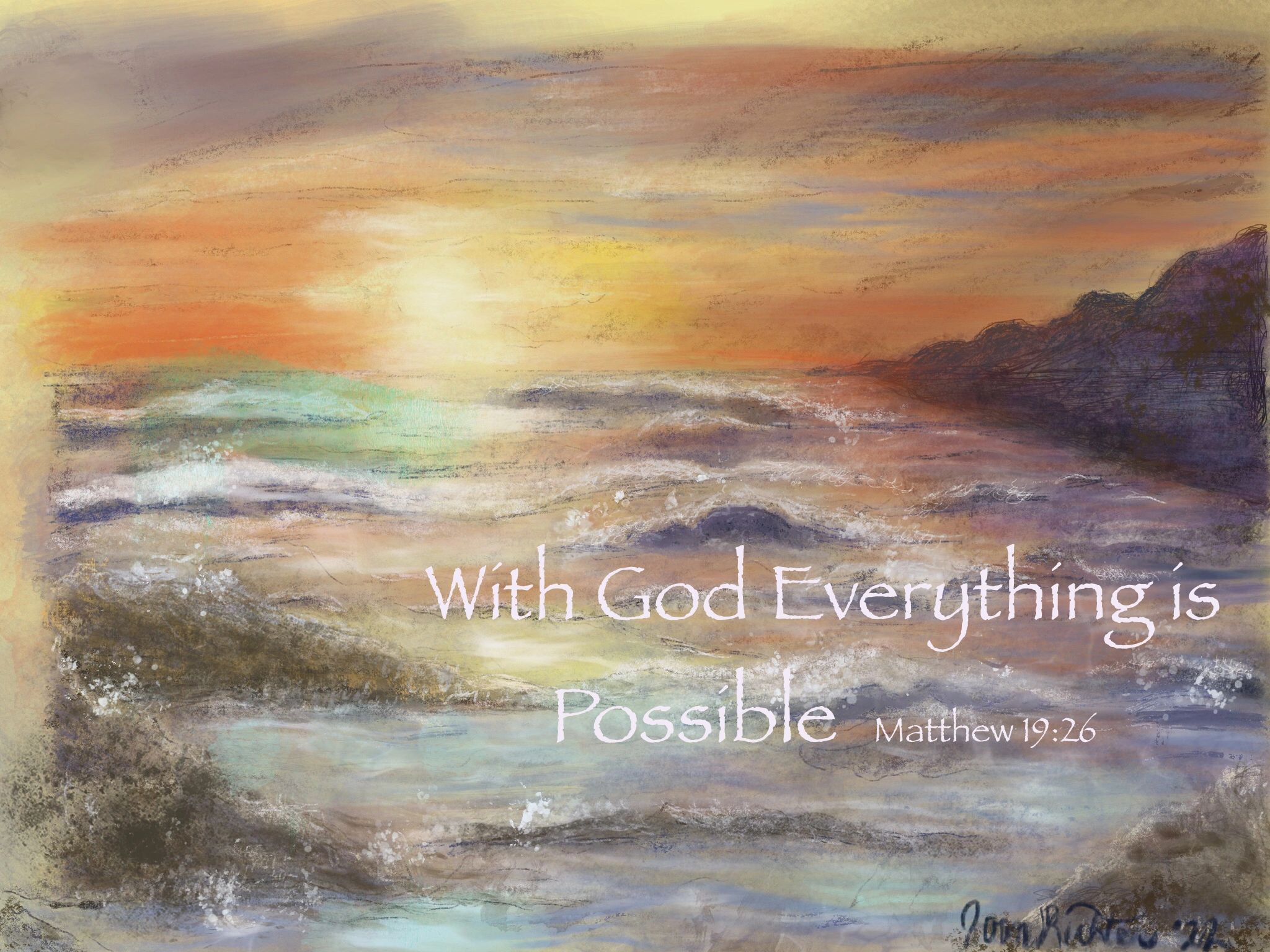 Custom Inspirational and Faith Quotes on Watercolor Prints