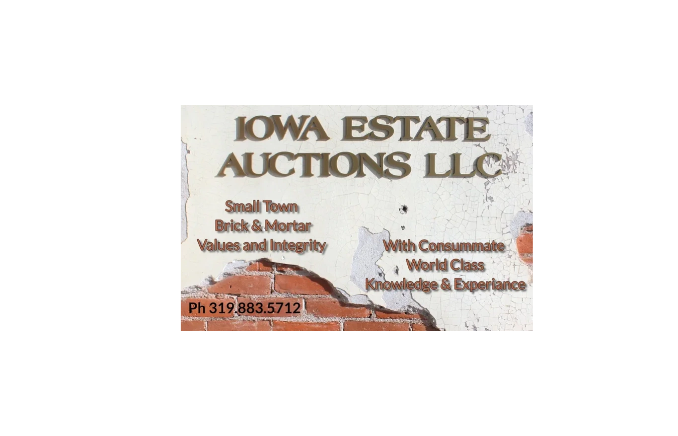 Iowa Estate Auctions - Estate Auctions, Antiques Collections