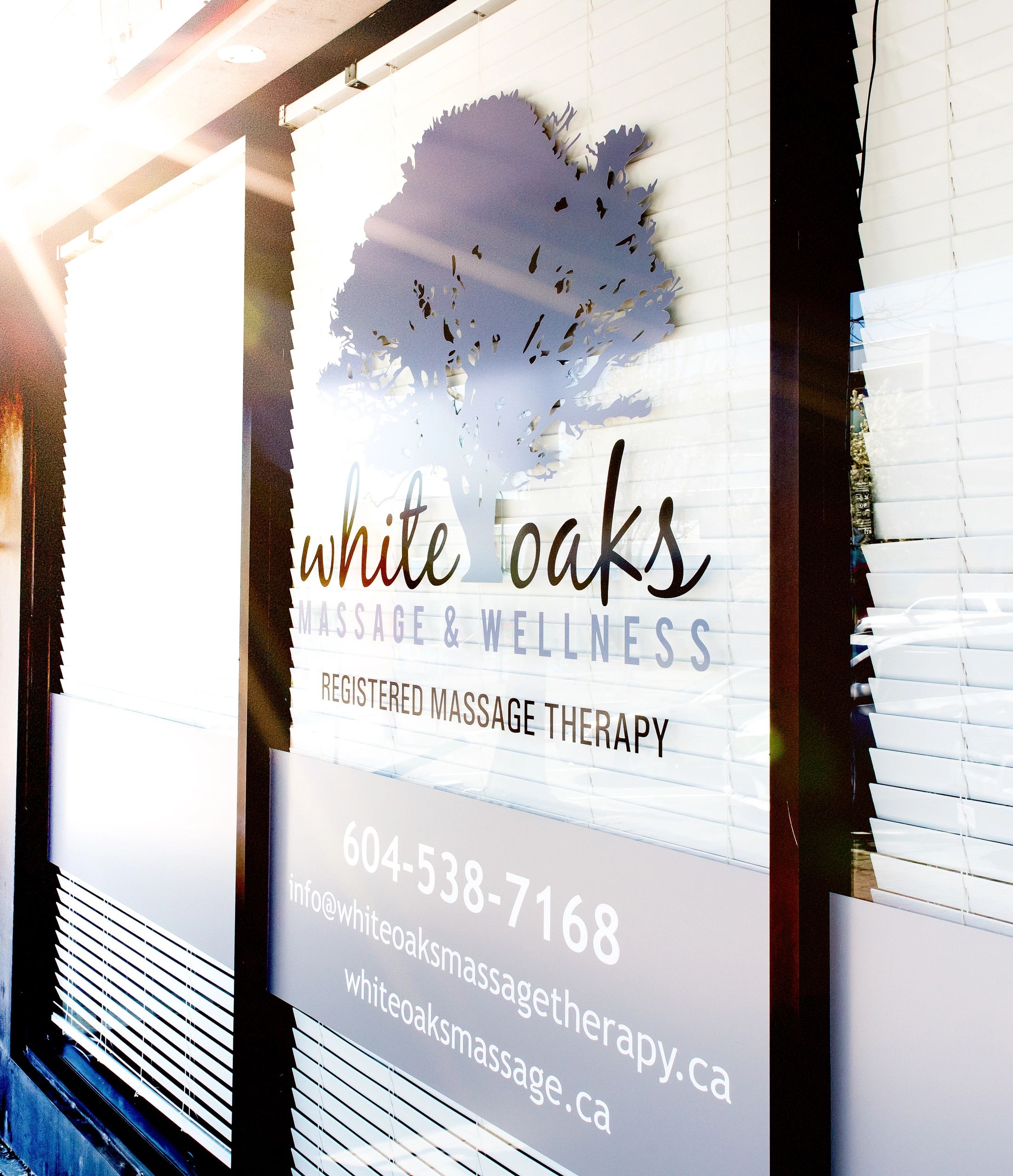 Registered Massage Therapy - White Oaks Massage & Wellness
