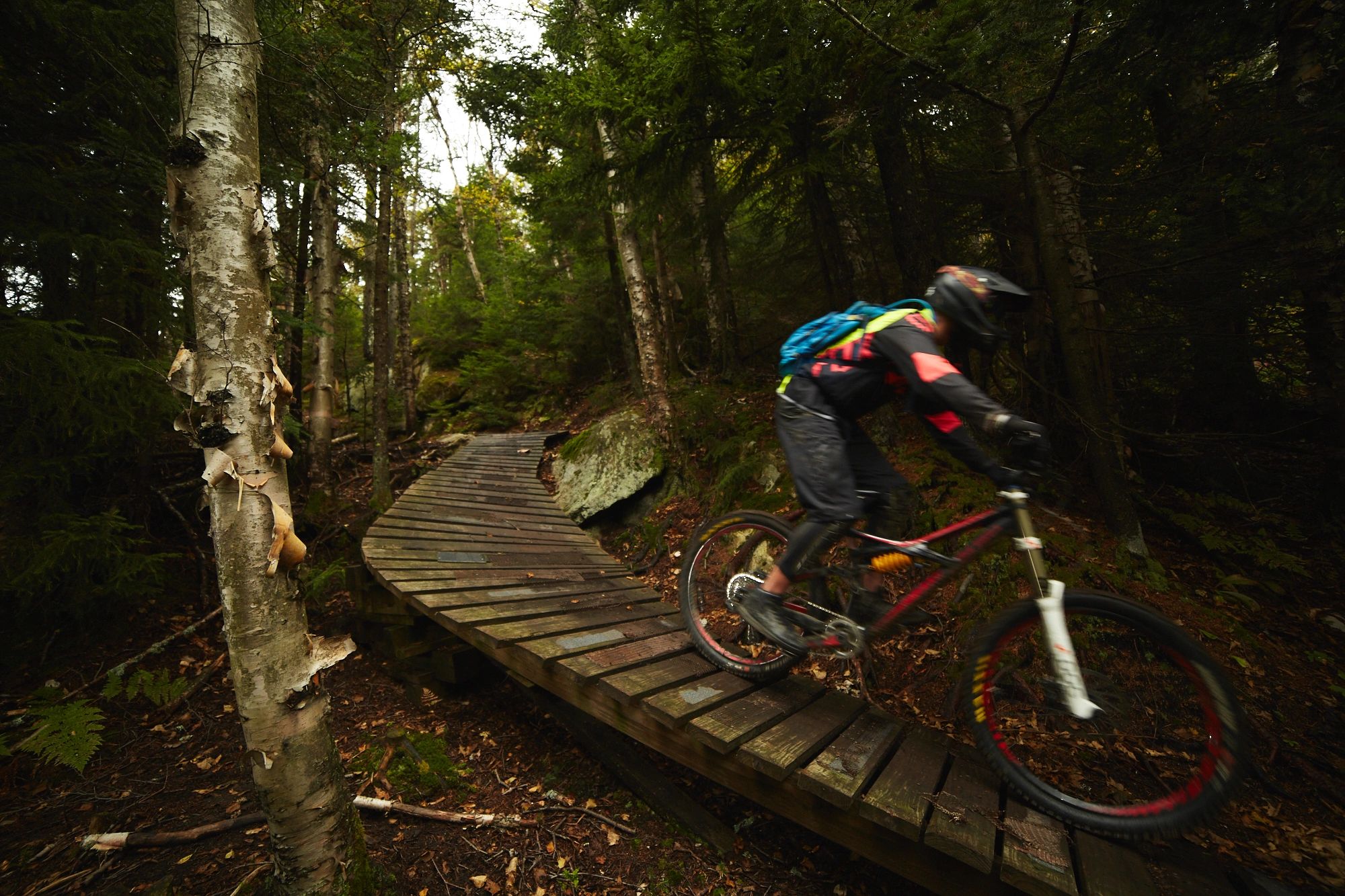 KSA BUILT - Mountain Bike Trail Construction - Rutland, Vermont