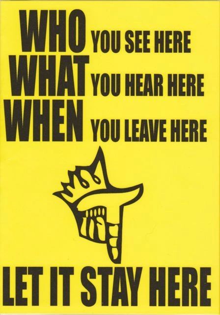 The Yellow Card: Safeguarding Anonymity in Alcoholics Anonymous