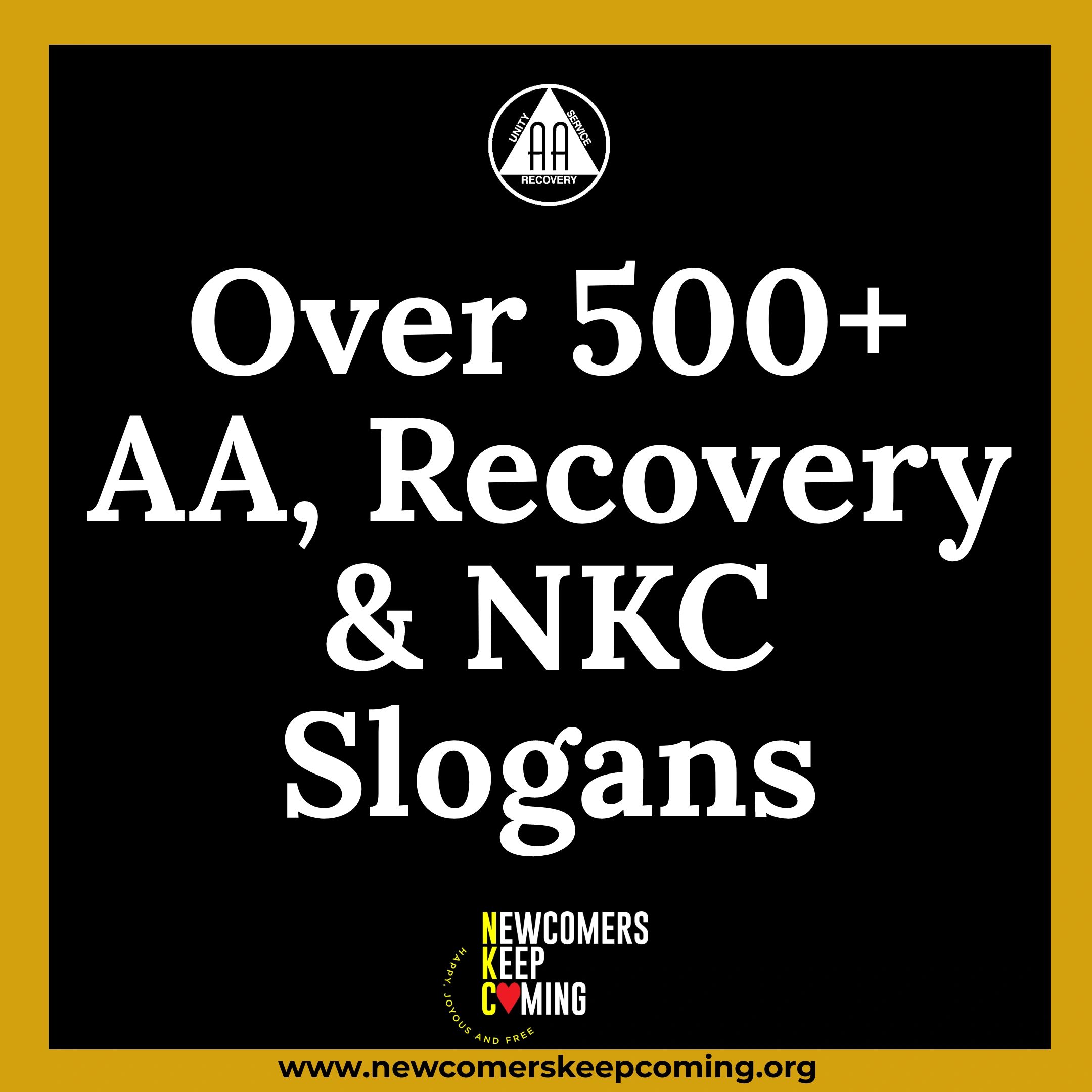 500+ Recovery Slogans That Save Lives: NKC’s Ultimate Guide