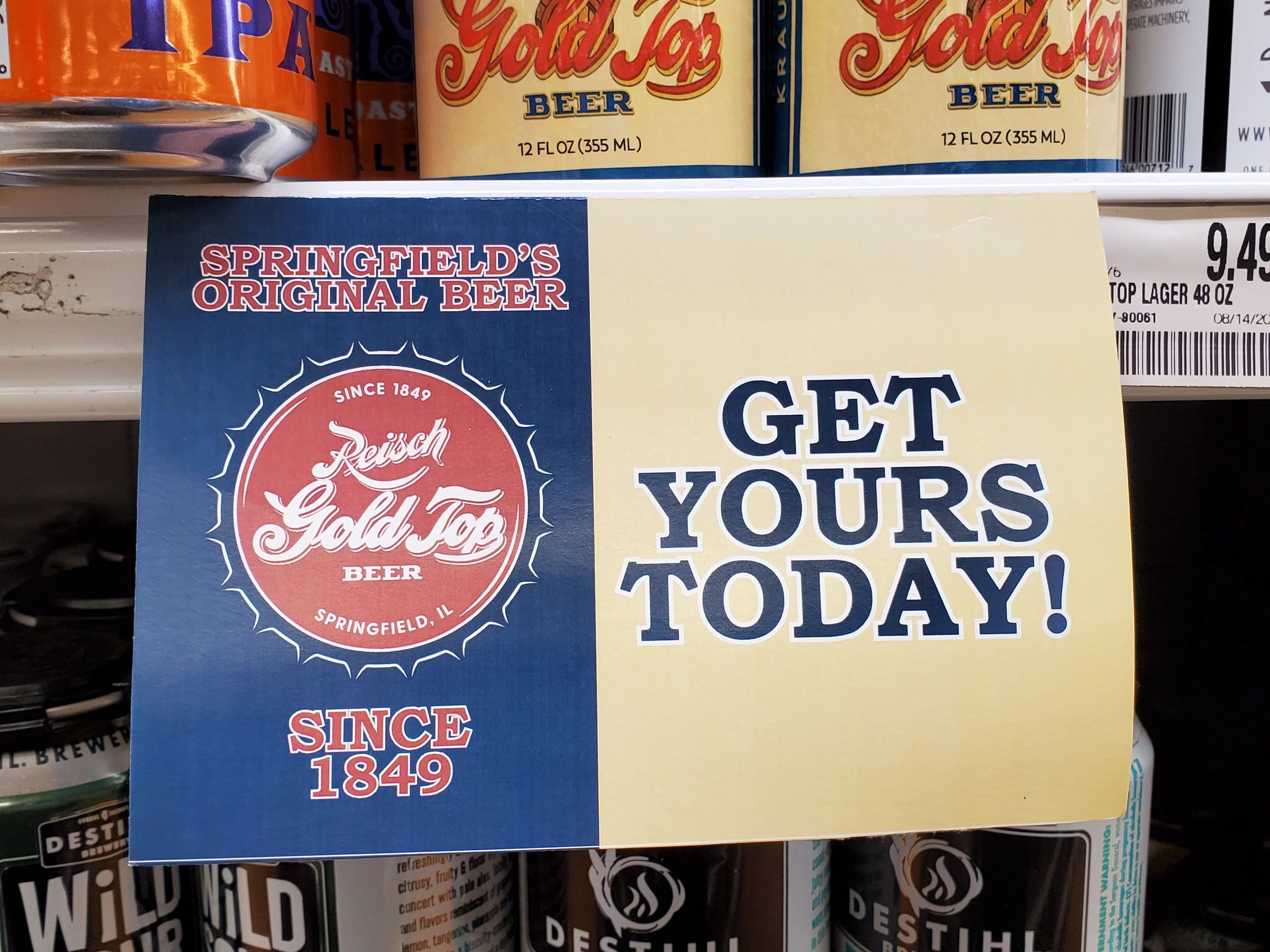 Reisch Gold Top Beer & Summer Fun