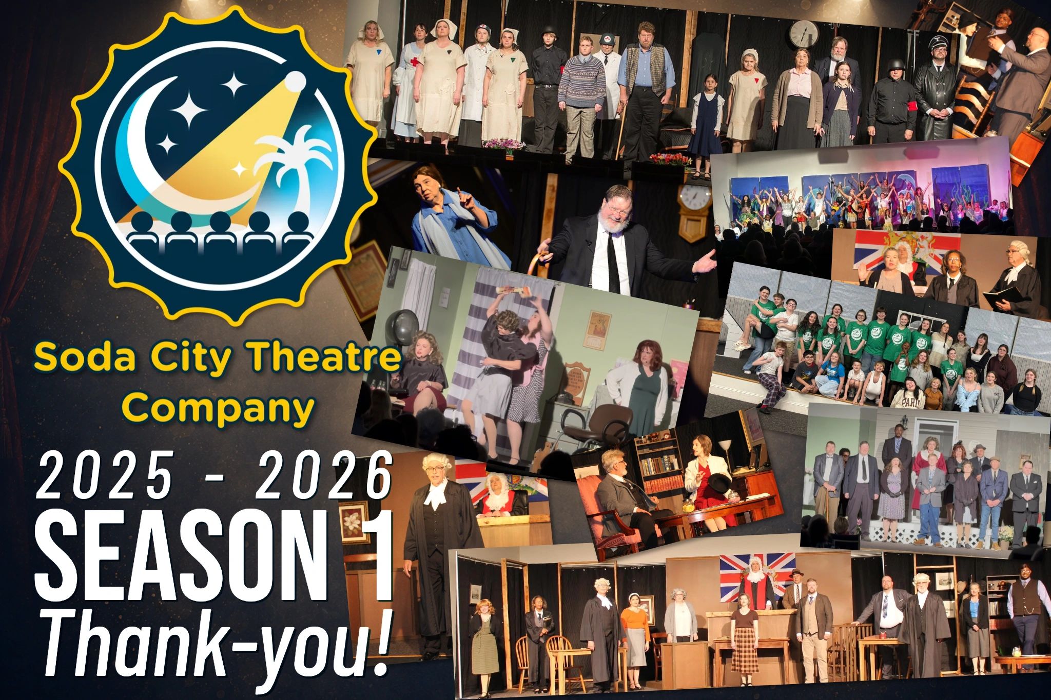 Experience Live Theatre Performances at Soda City Theatre Company