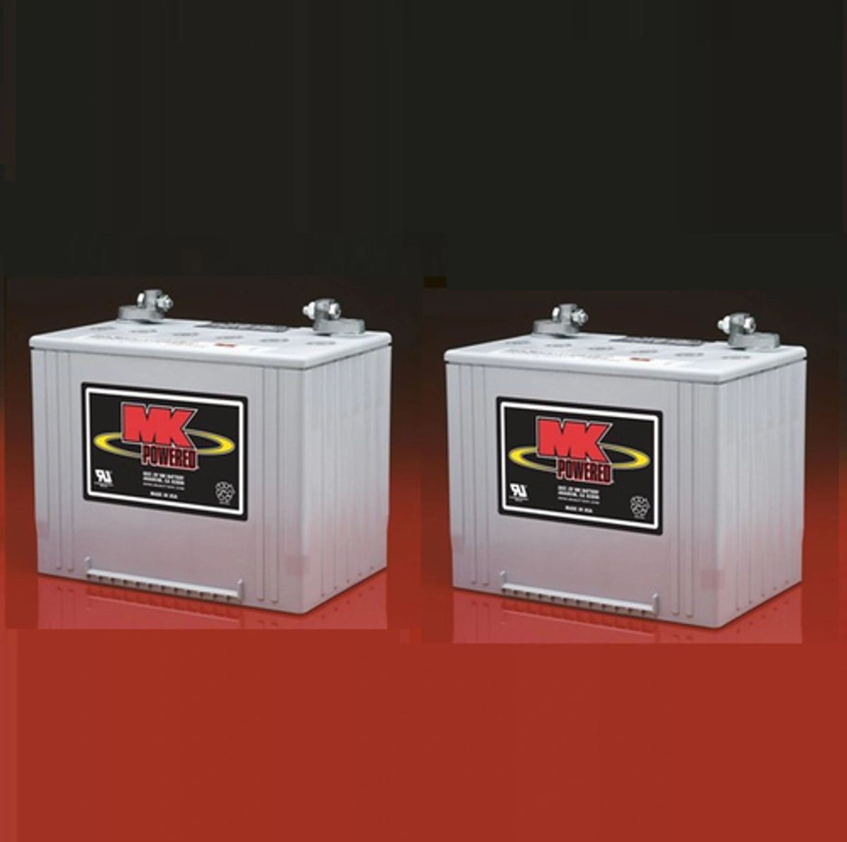 MK Battery M24 Sealed GEL Battery, PAIR