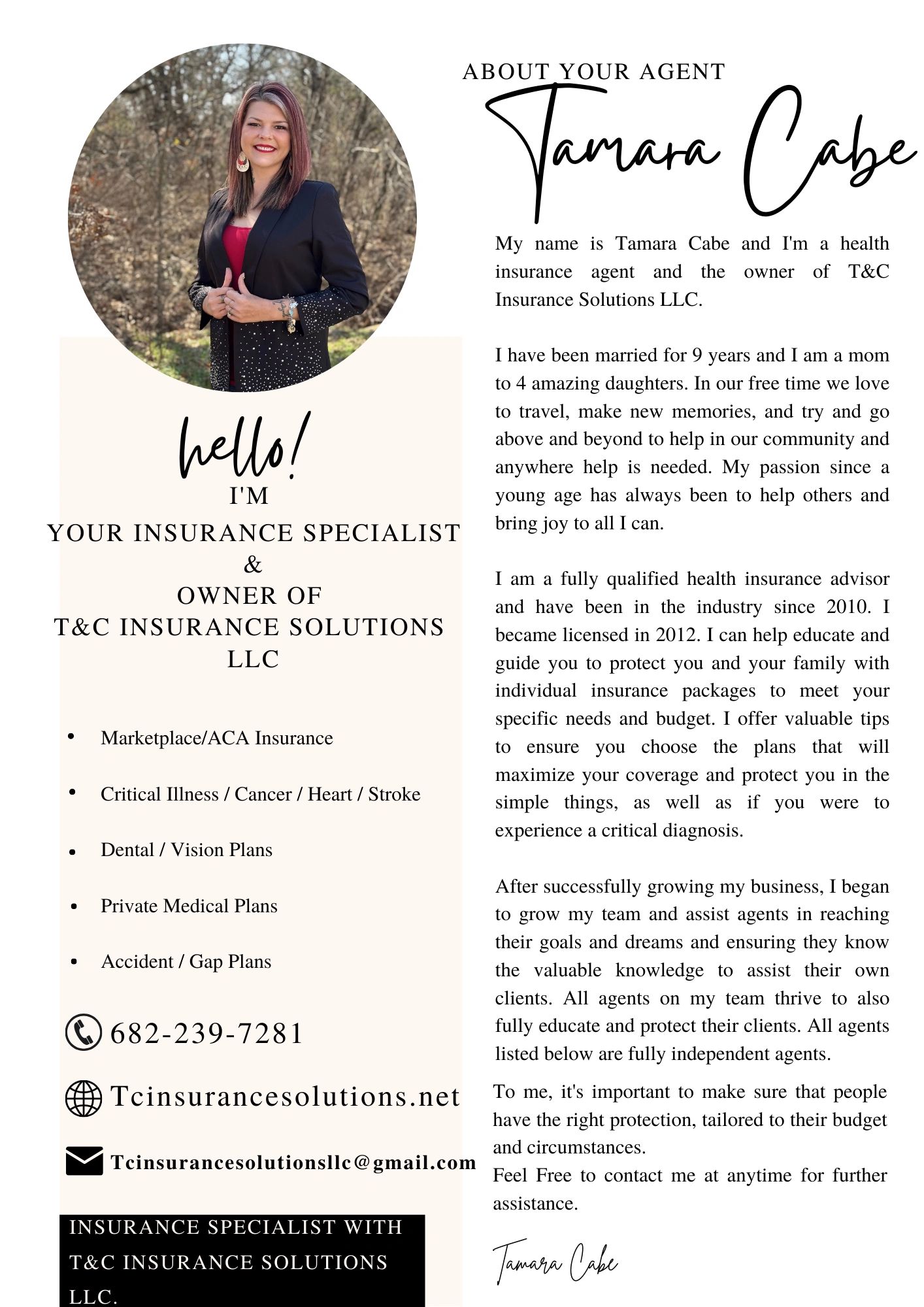 T & C Insurance Solutions