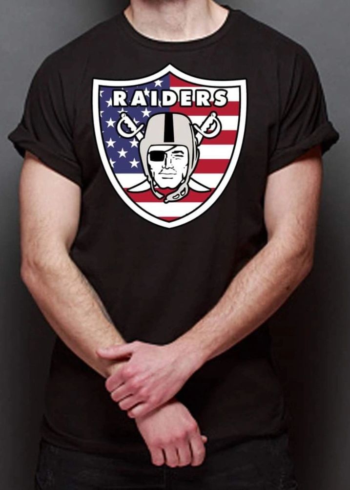 Men's Raiders Shirts and Tanks