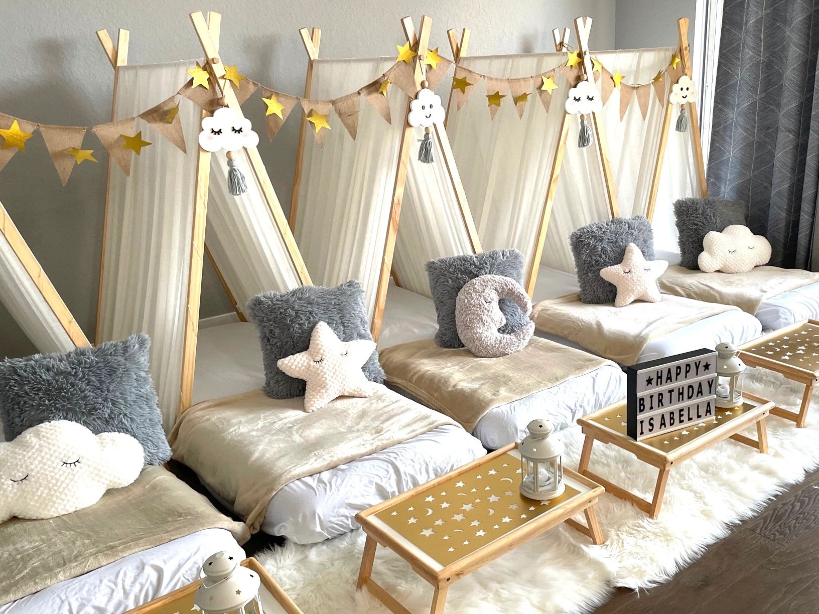Sleepover Party Themes - Teepee Together