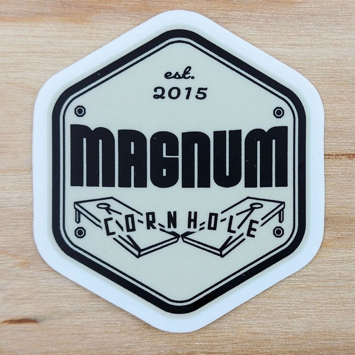 Magnum Logo Sticker