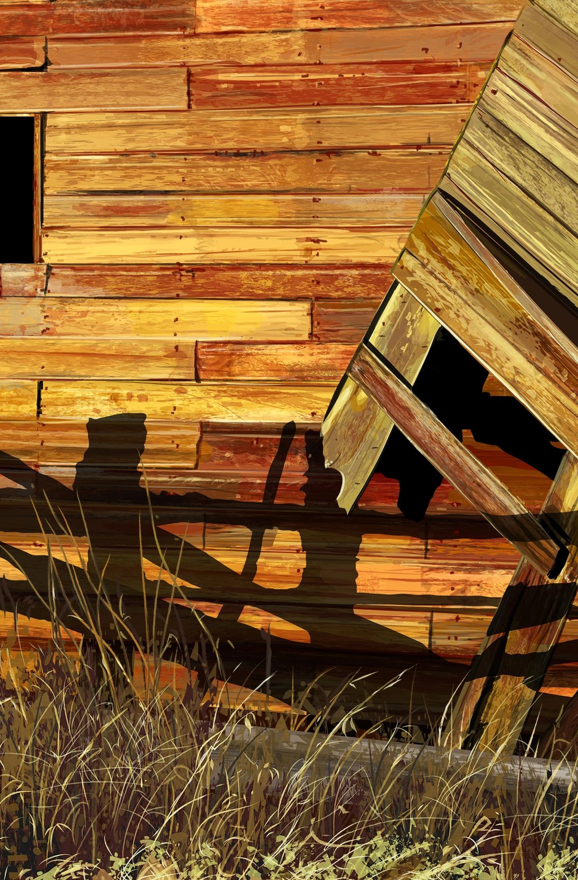 PHILIPSBURG BARN - GOLDEN