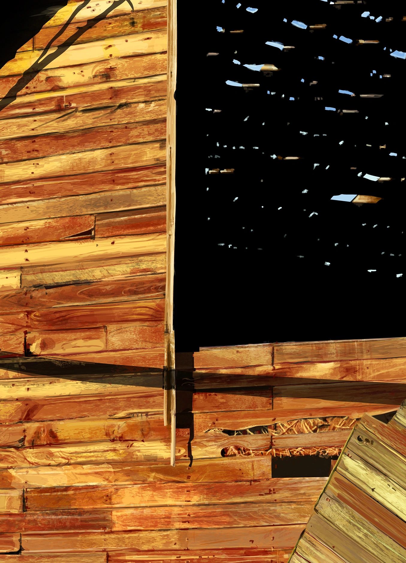 PHILIPSBURG BARN - GOLDEN