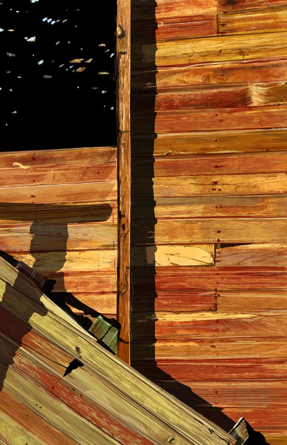 PHILIPSBURG BARN - GOLDEN