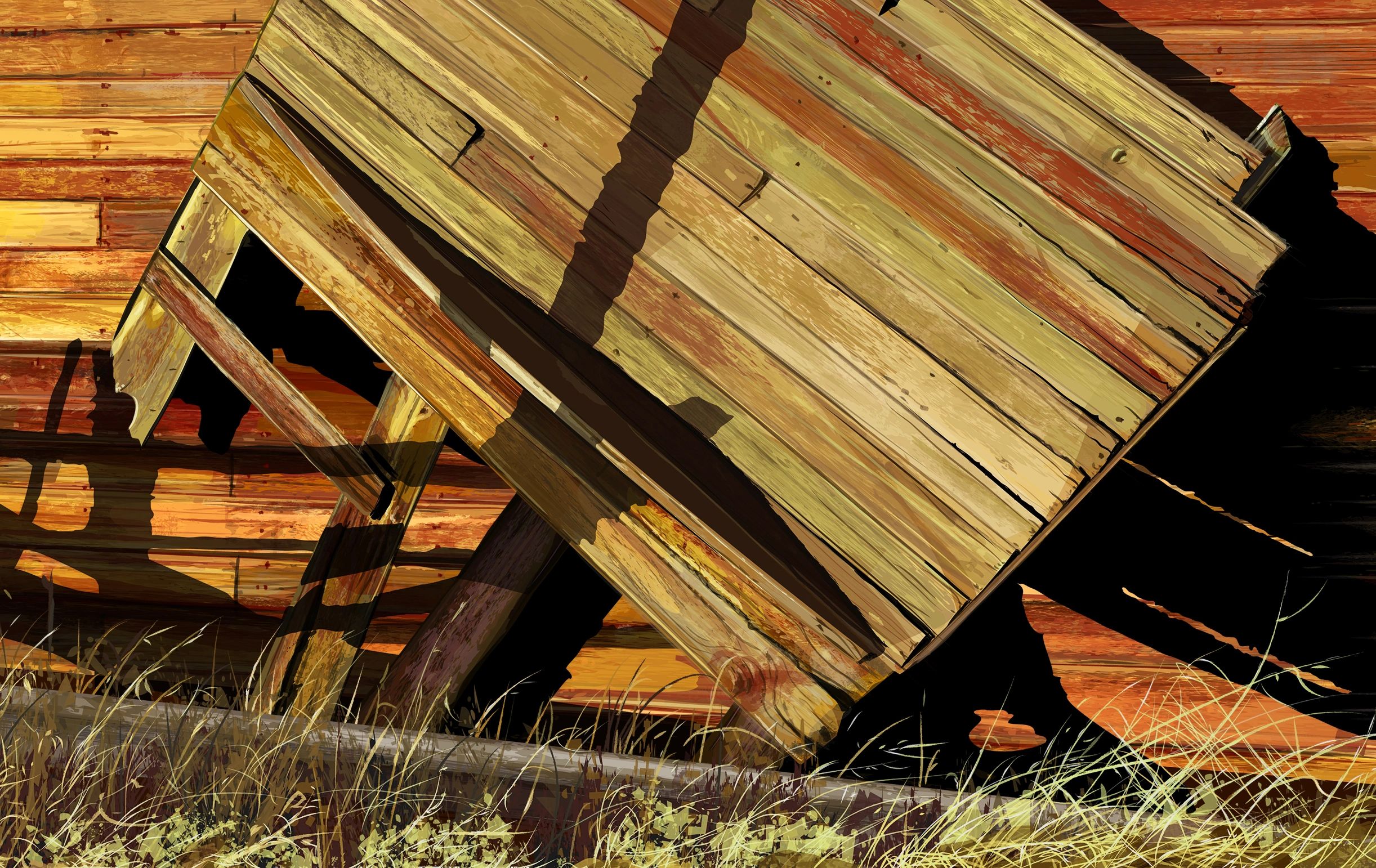 PHILIPSBURG BARN - GOLDEN