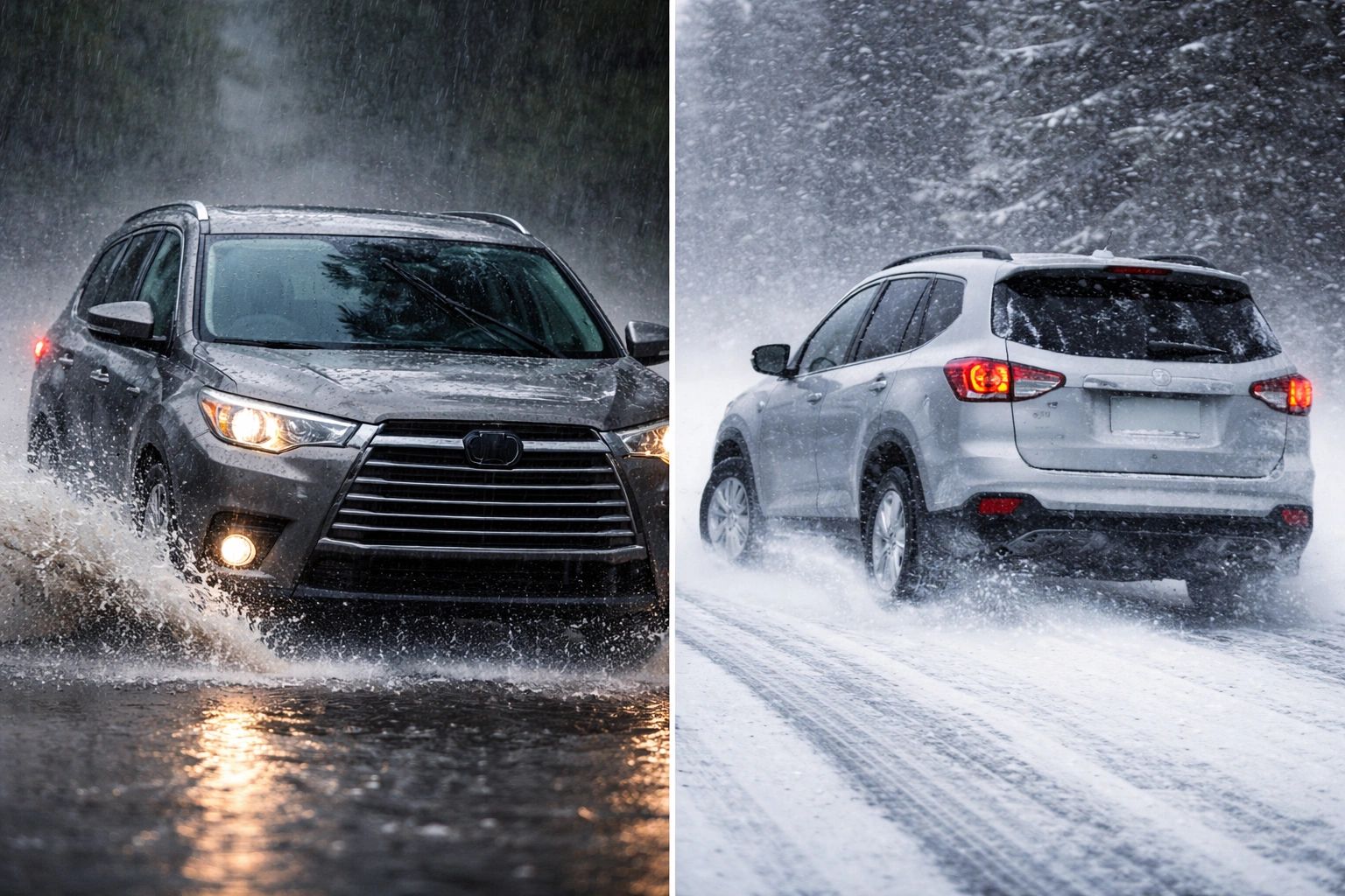 Defensive Driving in Rain and Snow Explained