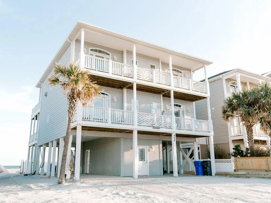 The Beached House - Beach House Rental, Beachfront, Oceanfront, Ocean ...