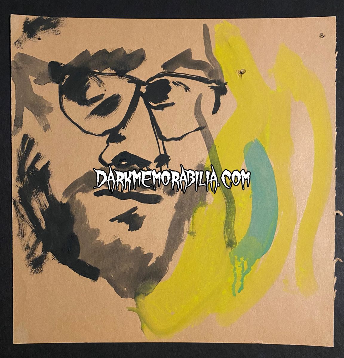 Robert Berdella self portrait style artwork (Original)