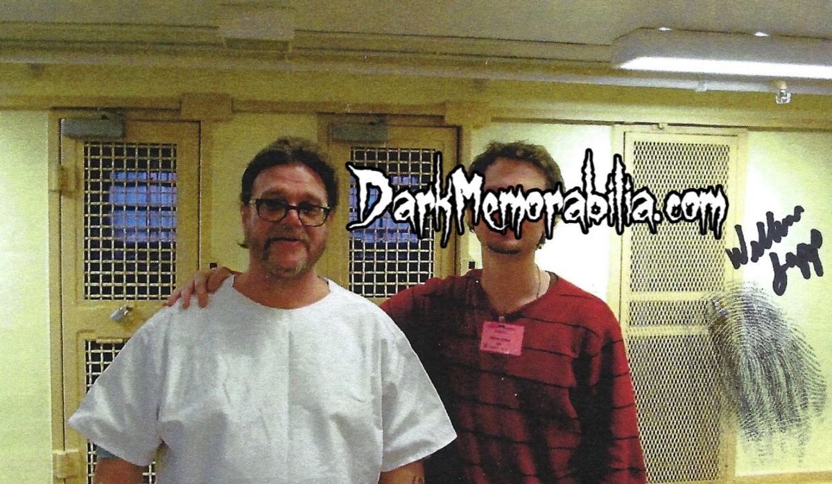 William Sapp signed fingerprinted photo (Original)