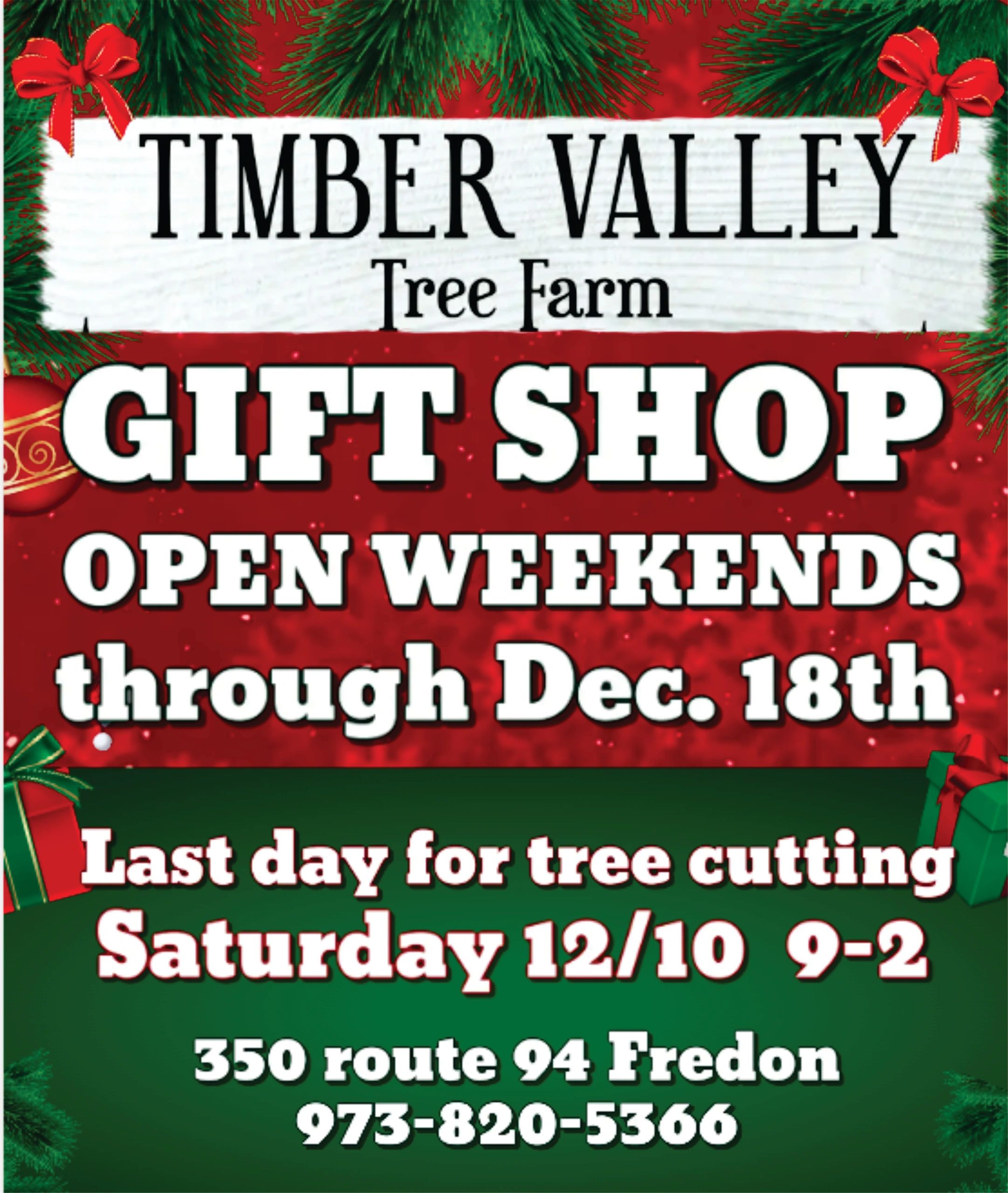 Timber Valley Tree Farm - Christmas Trees, Christmas