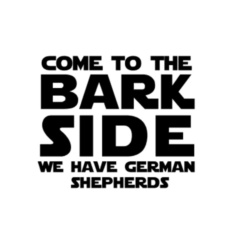 Bark Side Decal