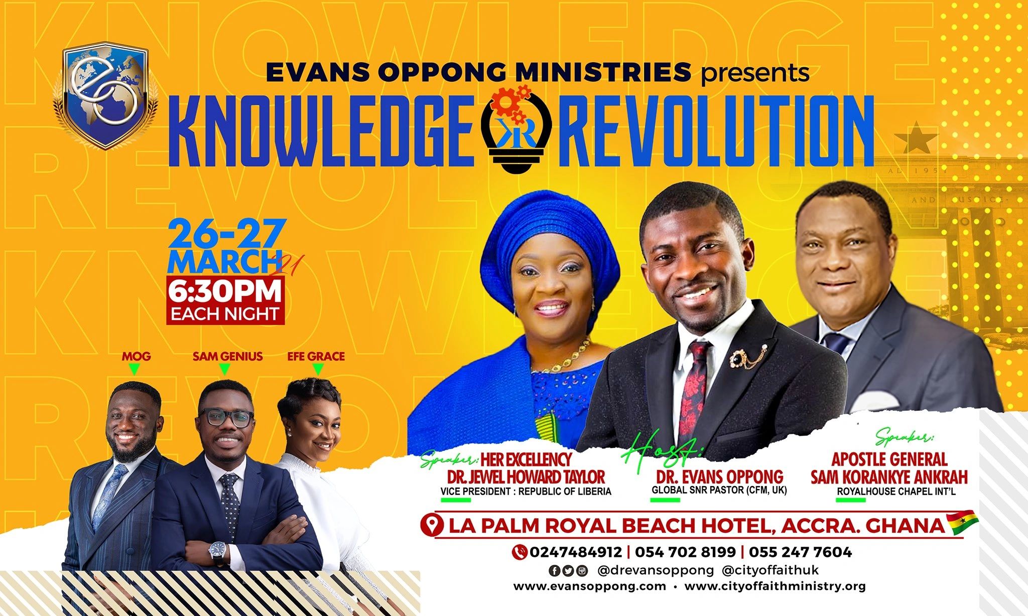 About Dr Evans | Dr. Evans Oppong | Evans Oppong Ministries