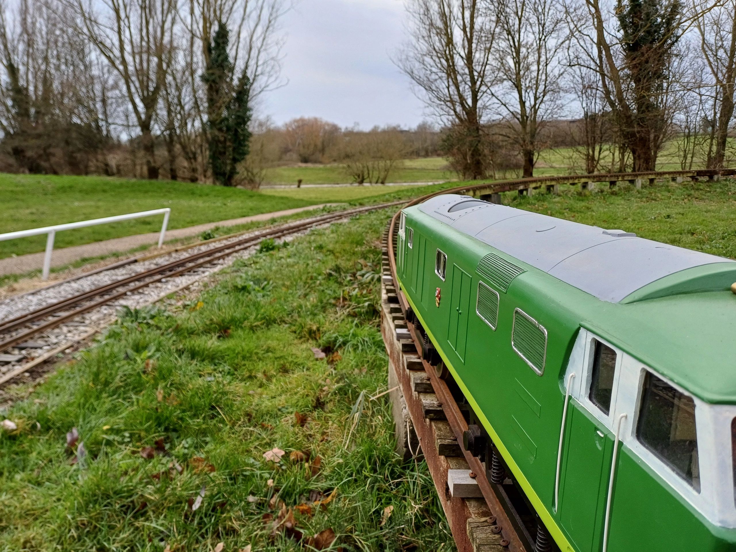 Raised track sees first circuit for 6+ years