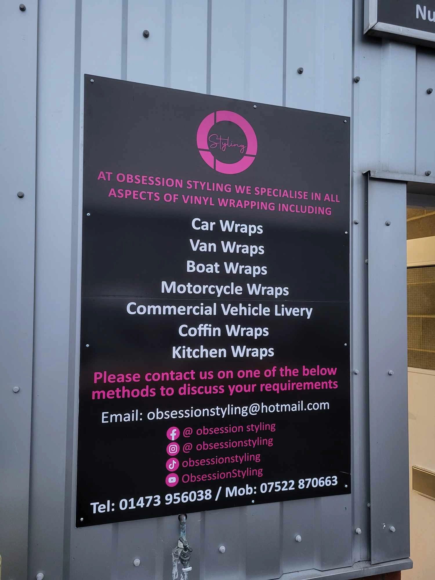 Obsession Styling - Car Wrap, Vinyl Wrapping ipswich, car wrapping near ...