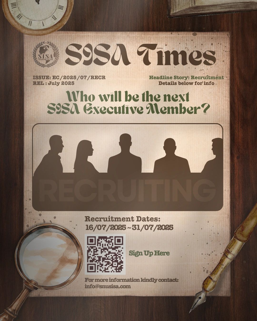2025-2 SISA's Recruitment