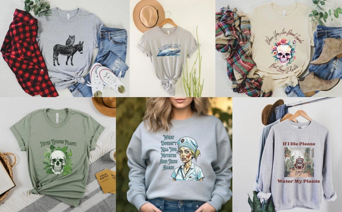 Shop Unique Graphic Tees & Sarcastic Gifts Online