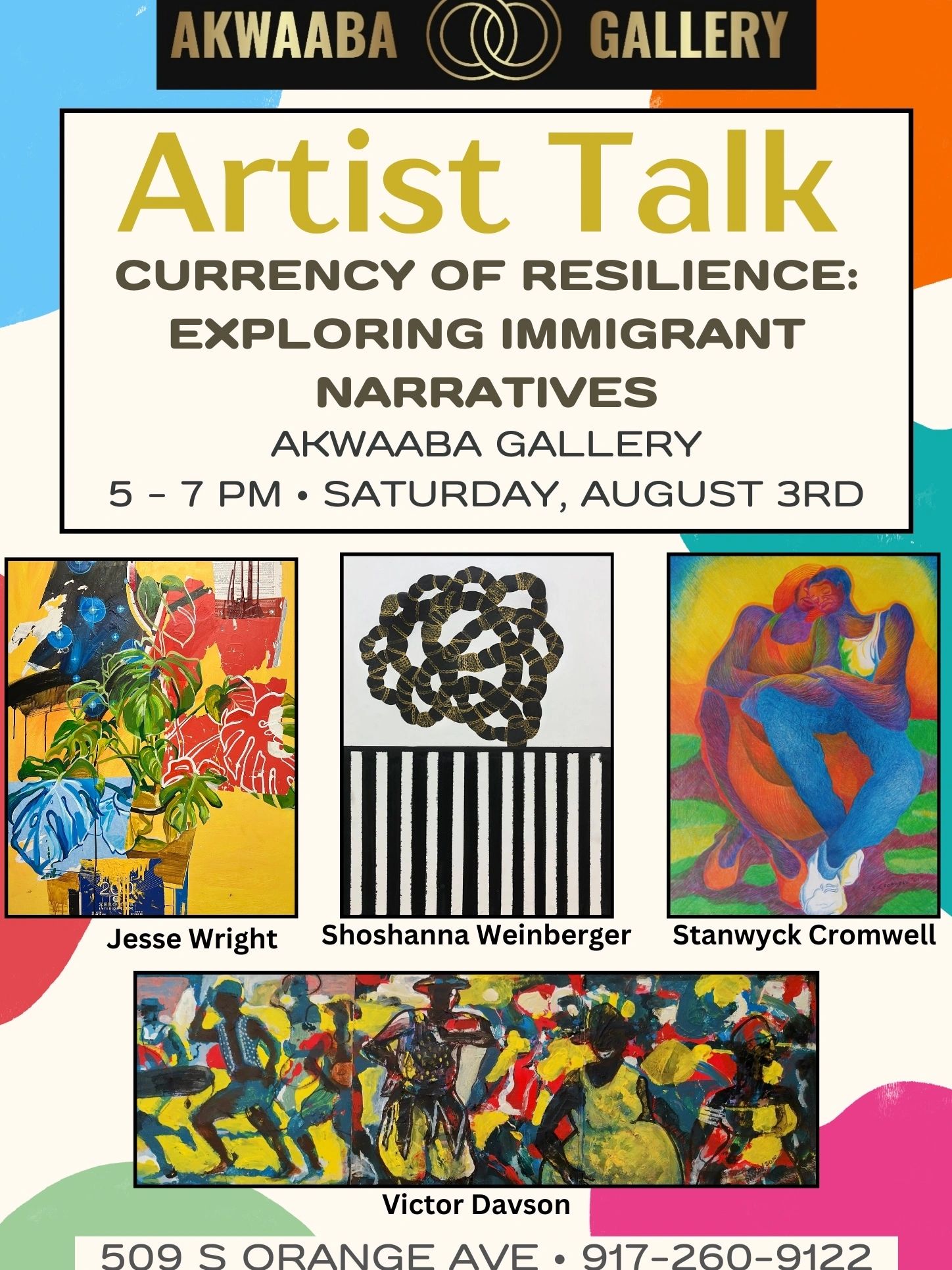 Upcoming Events | Akwaaba Gallery