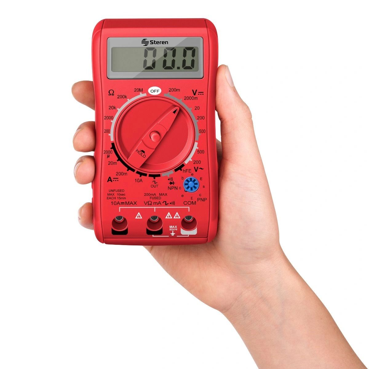 Multímetro Steren Mul-052 Calibrado con certificado