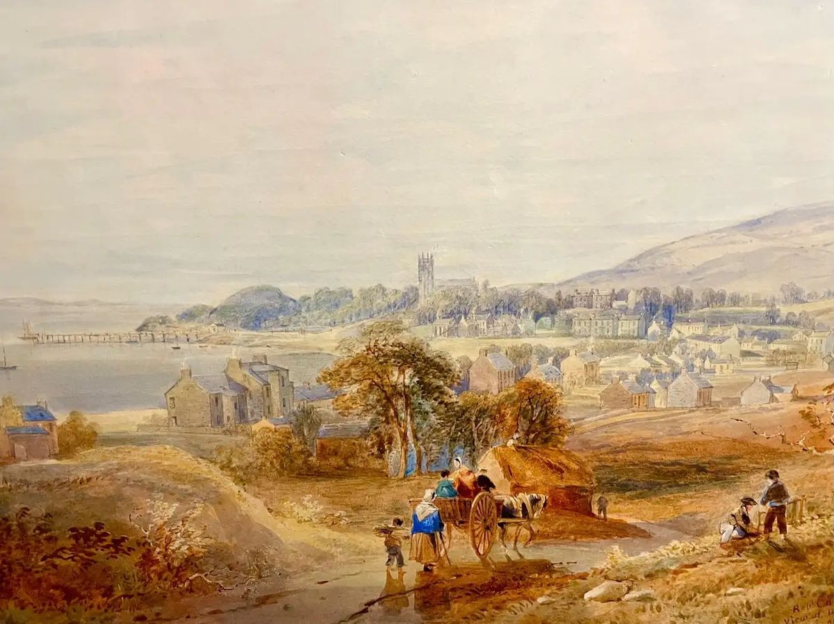 Robert Carrick, View of Dunoon on the Clyde, 19th century