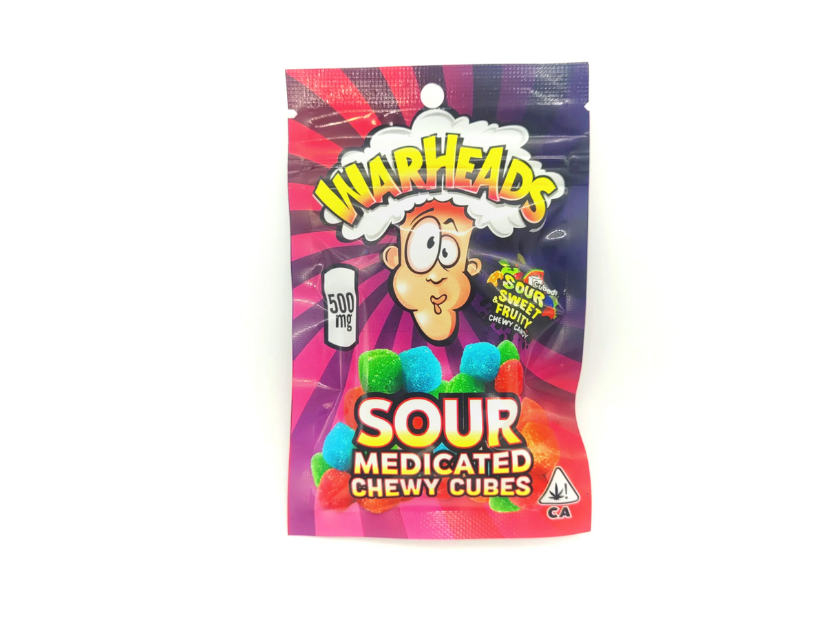 WARHEADS MEDICATED CHEWY CUBES