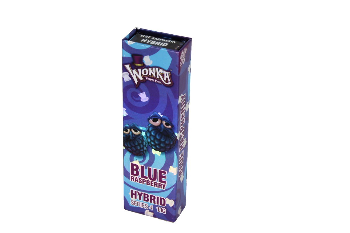 WONKA VAPE PEN - BLUE RASPBERRY (HYBRID)